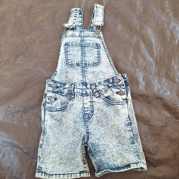 Vigoss | Bottoms | Vigoss Acid Wash Denim Overalls For Kids | Poshmark